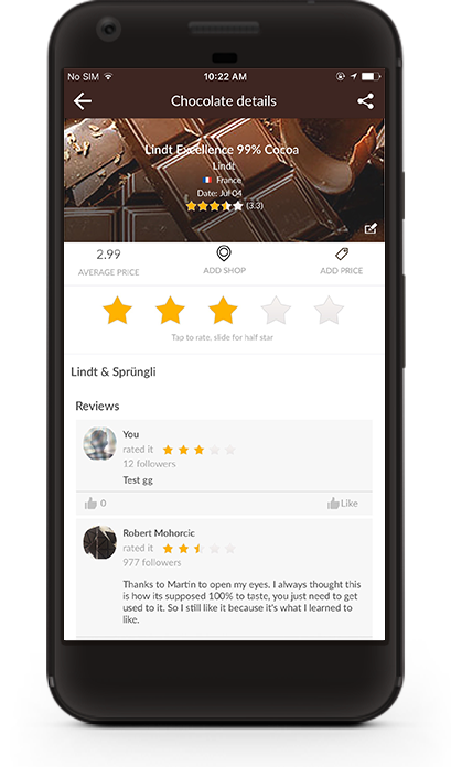 Chocoholics App - Sphinx Solutions
